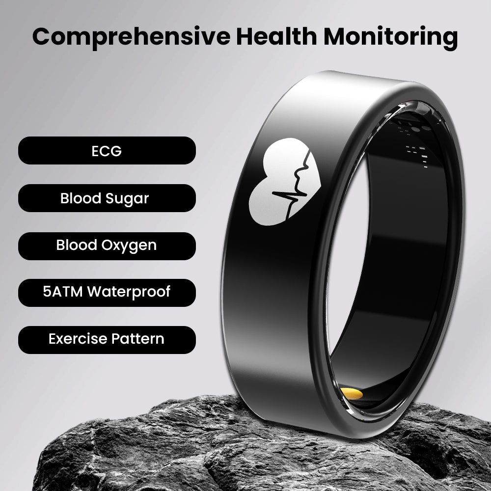 Blood Glucose ECG/EKG Blood Pressure Monitoring AI Health Analysis Sma ...
