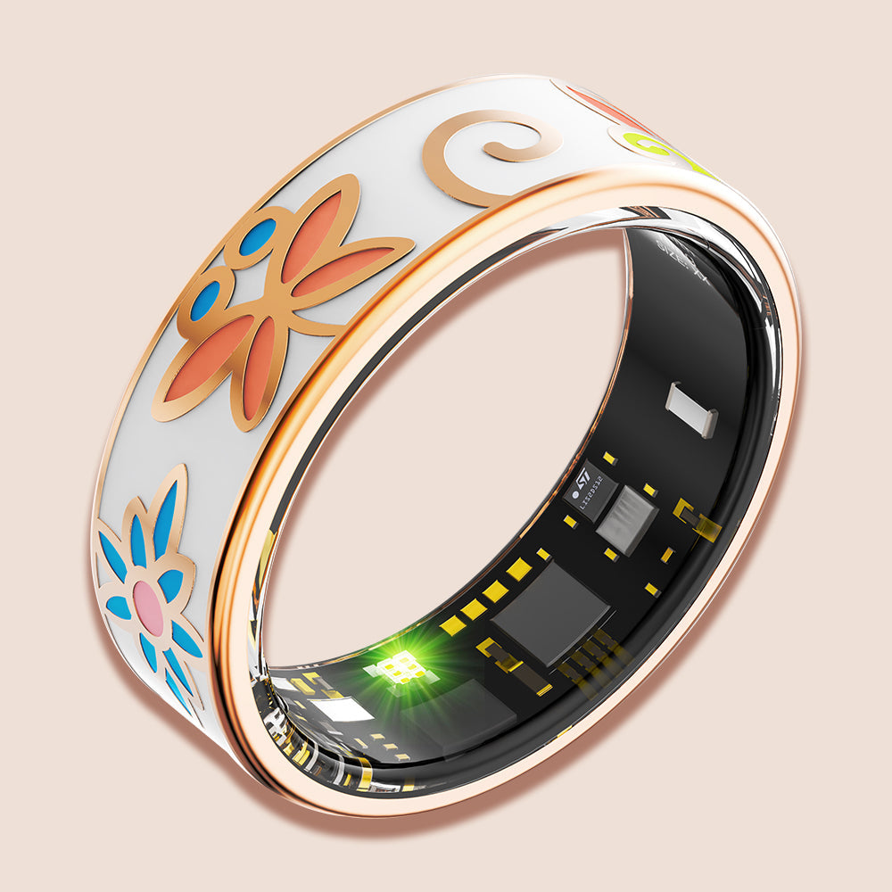 Blood Glucose ECG/EKG Health Monitoring Smart Ring | Blood Pressure ...