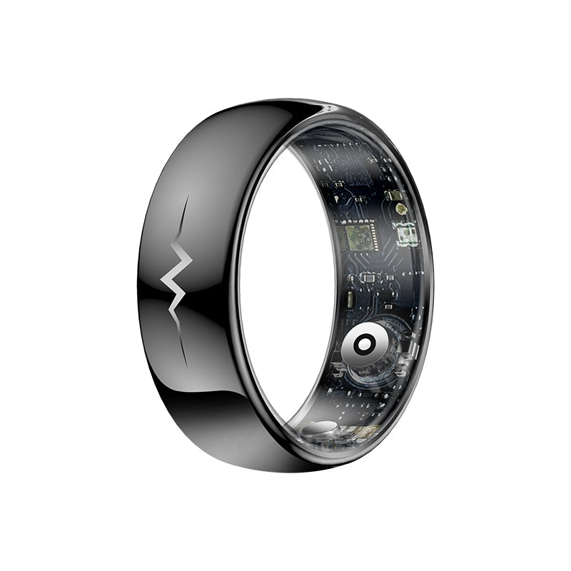 Blood Glucose & ECG/EKG Monitoring | AI Health Analysis Smart Ring | C ...