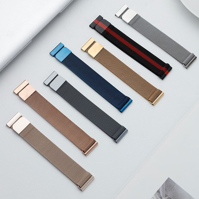 Milanese Watch Strap Stainless Steel mesh strap 20/22mm – Carelders