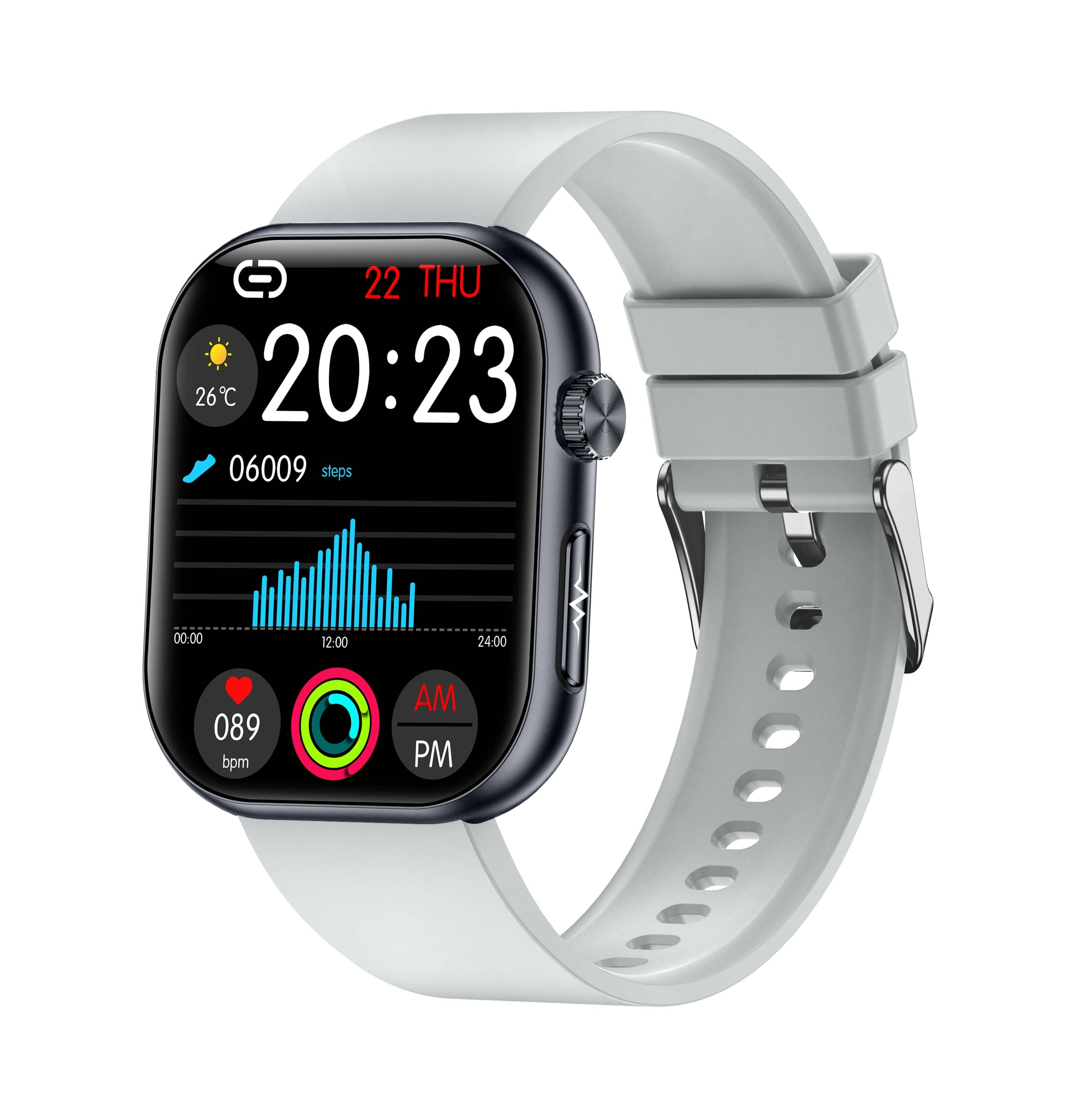 Carelders V06 Health Smart Watch | Blood Sugar Monitoring Smart Watch